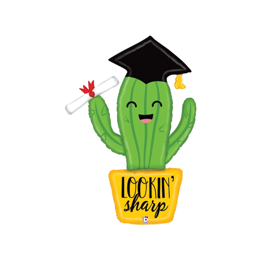 Grad Cactus Balloon | Graduation Decorations Fiesta, Congrats Grad ...