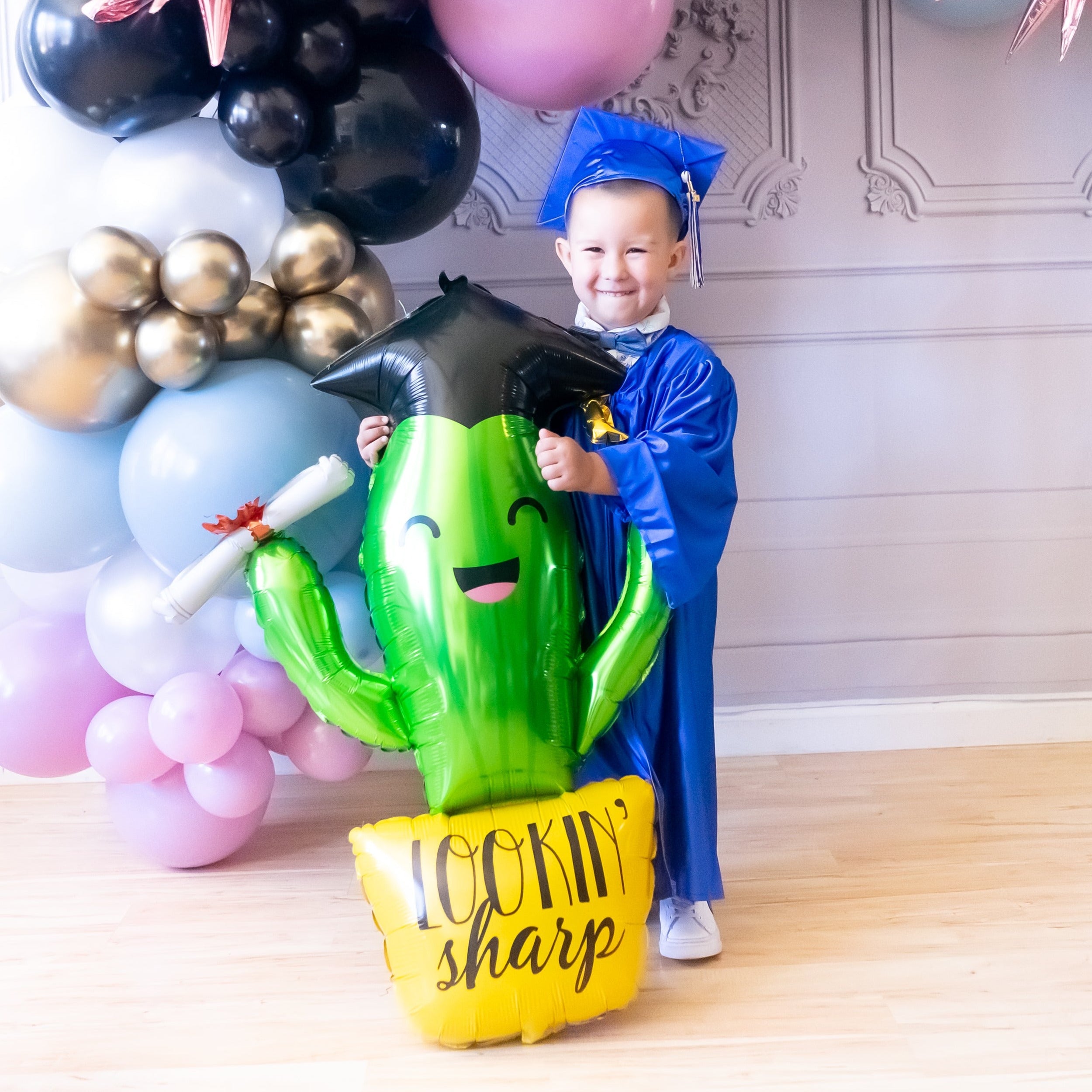 Grad Cactus Balloon | Graduation Decorations Fiesta, Congrats Grad ...